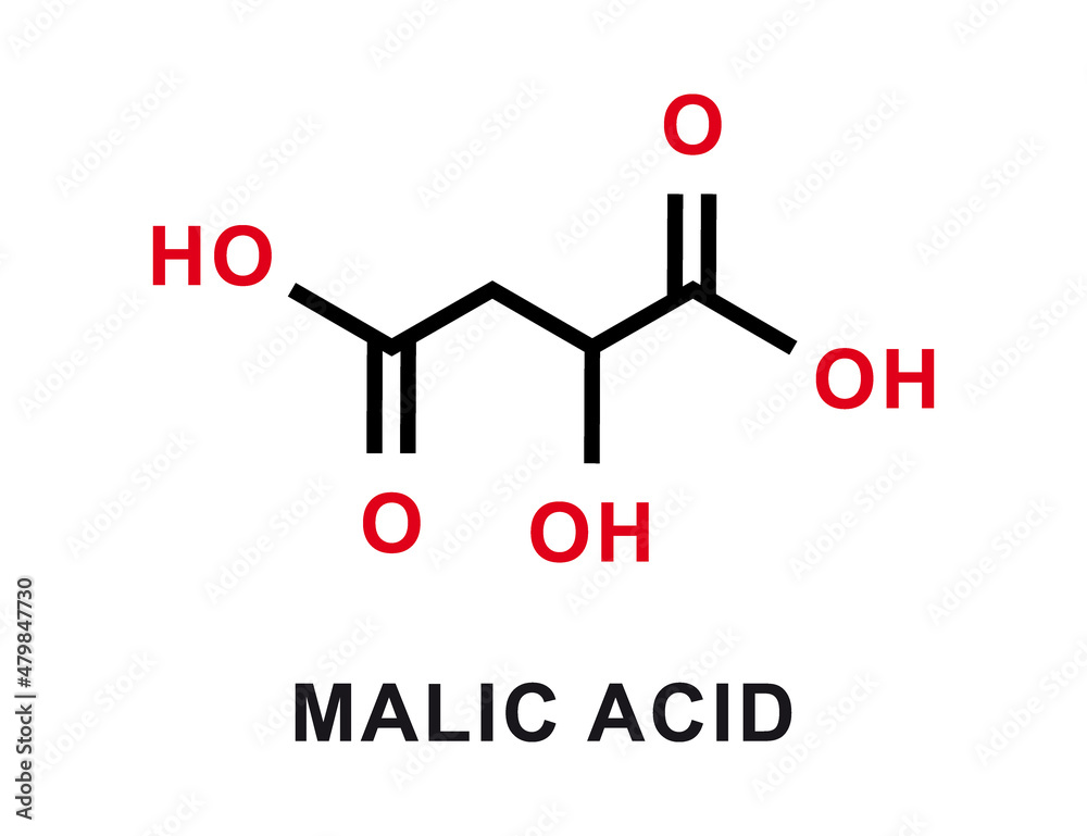 Malic Acid Structure
