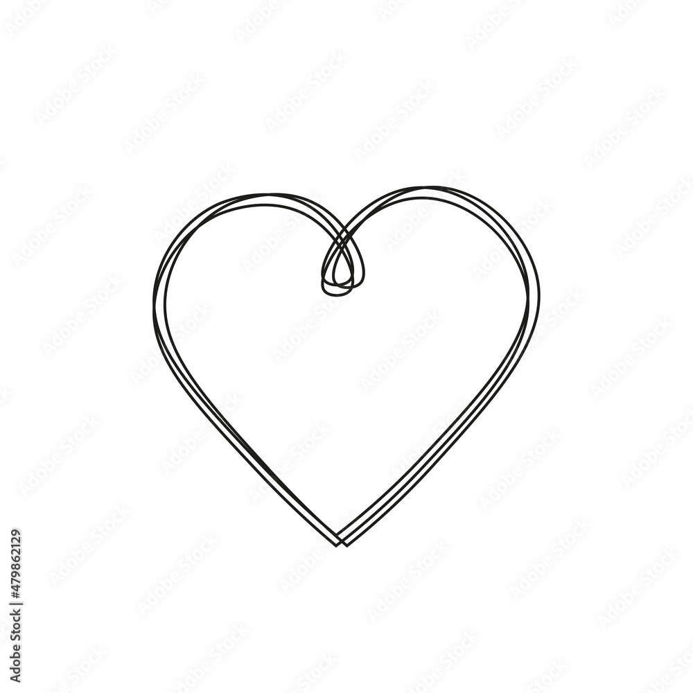 How To Draw A Simple Heart