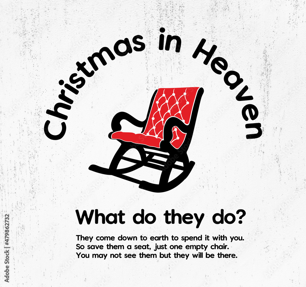 Christmas in heaven SVG, Christmas in heaven empty chair SVG, First ...