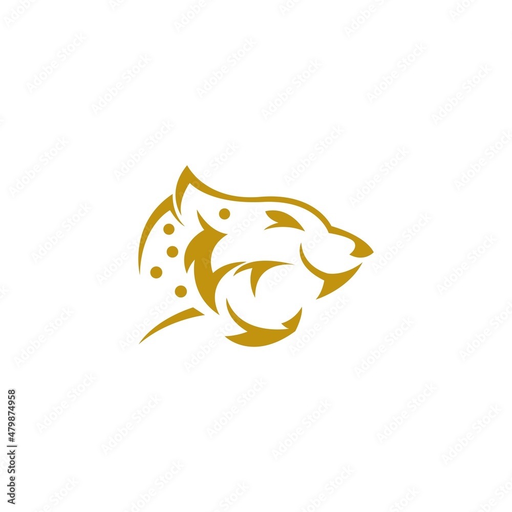 Jaguar icon logo design template illustration Stock Vector | Adobe Stock
