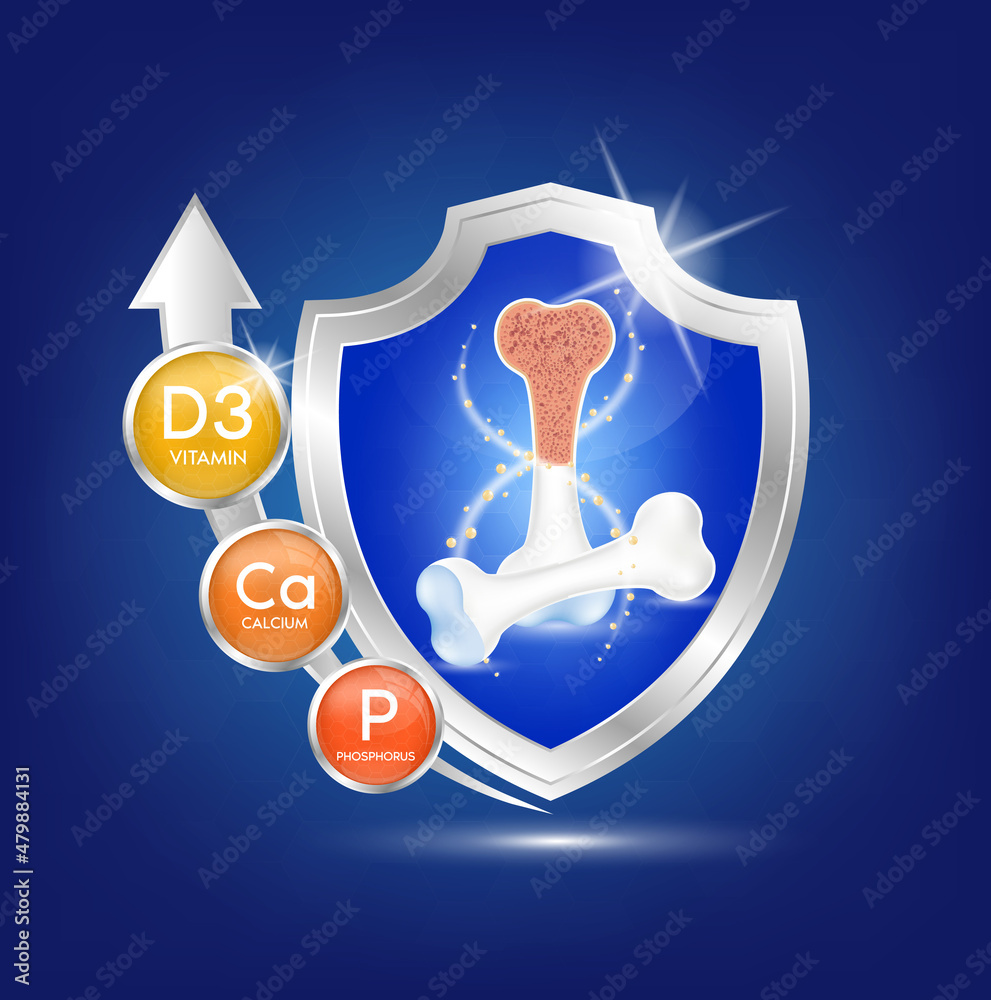 label aluminum healthy bone human bone anatomy. Vitamin D3 and Calcium ...
