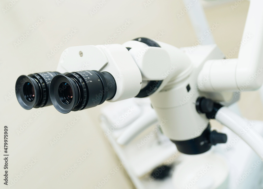 Dental microscope Stock Photo | Adobe Stock