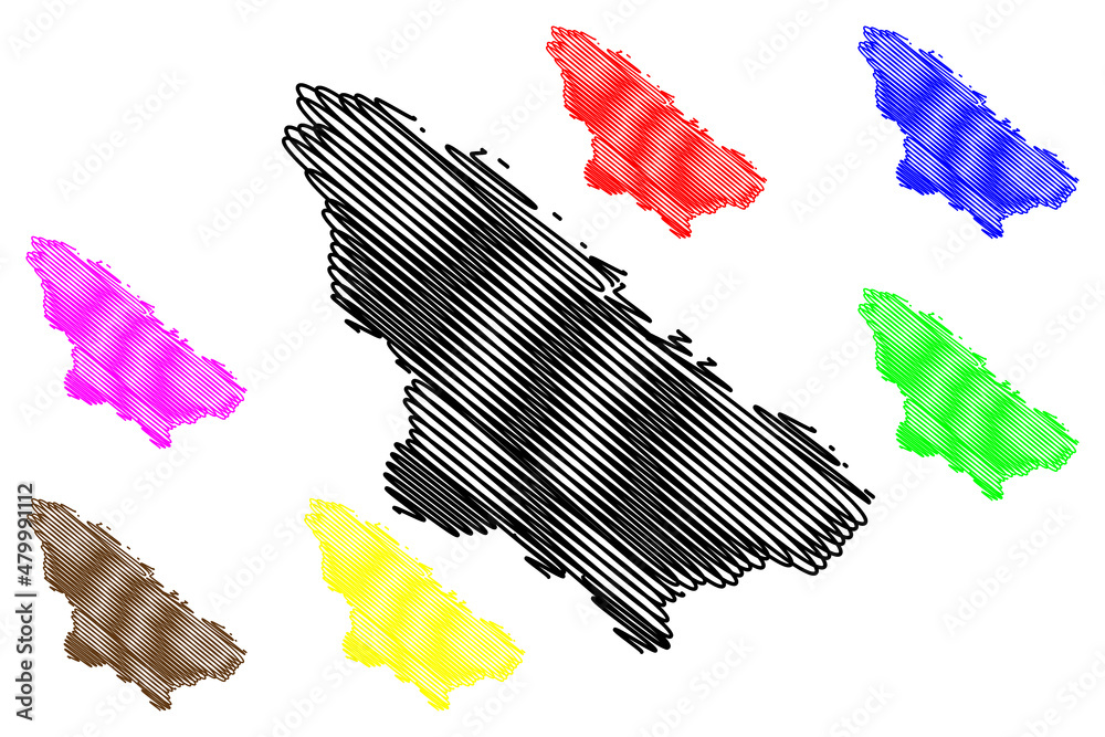 Wardha district (Maharashtra State, Nagpur Division, Republic of India ...