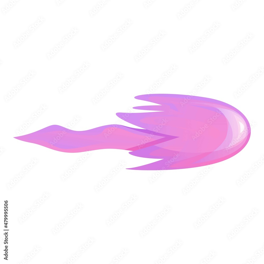 Game gun flash icon cartoon vector. Shot fire. Weapon effect Stock ...