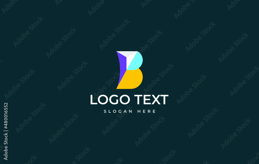 Online shopping logo, B letter logo, Online shop logo Stock Vector ...