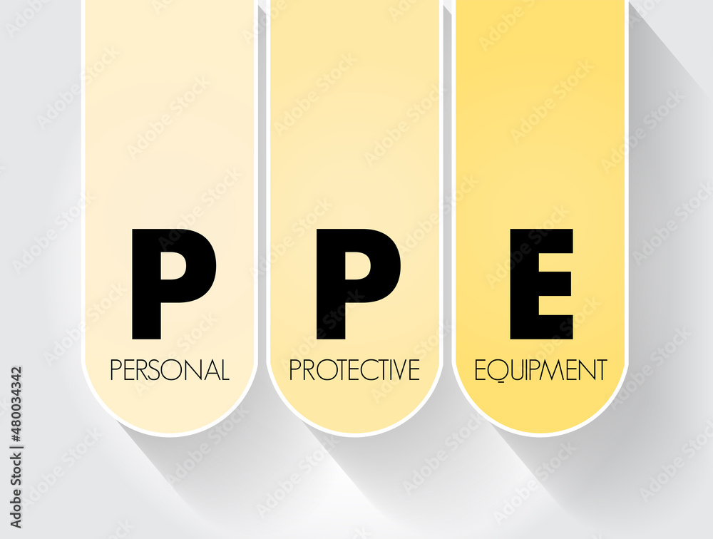 PPE - Personal Protective Equipment - protective clothing, helmets ...