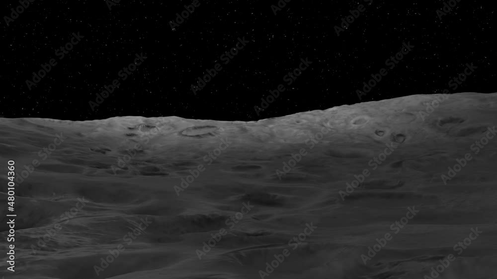 Dark Shadow casting moon surface during eclipse Massive slow dark ...