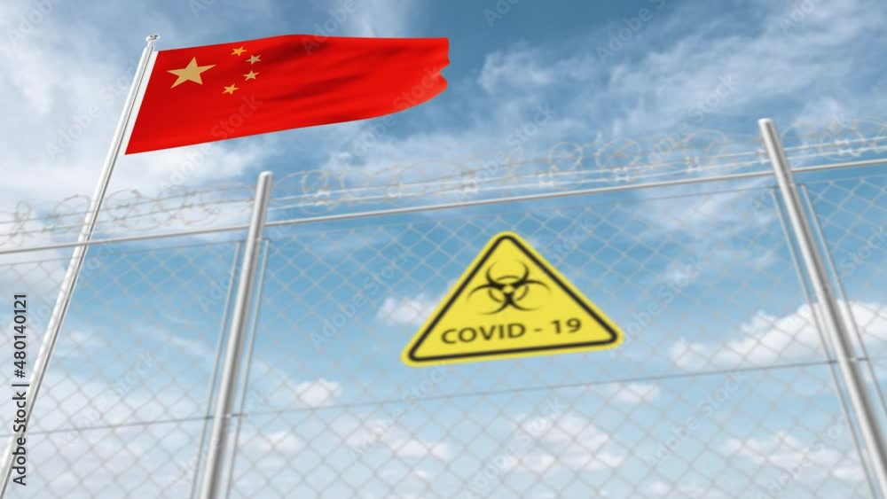 The covid 19 virus that came to the Wuhan border and passed to the ...