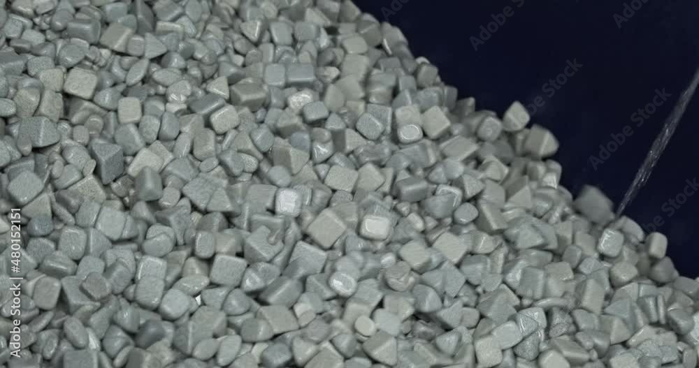 Industrial tumbling. Abrasive stones for vibration grinding metalwork ...