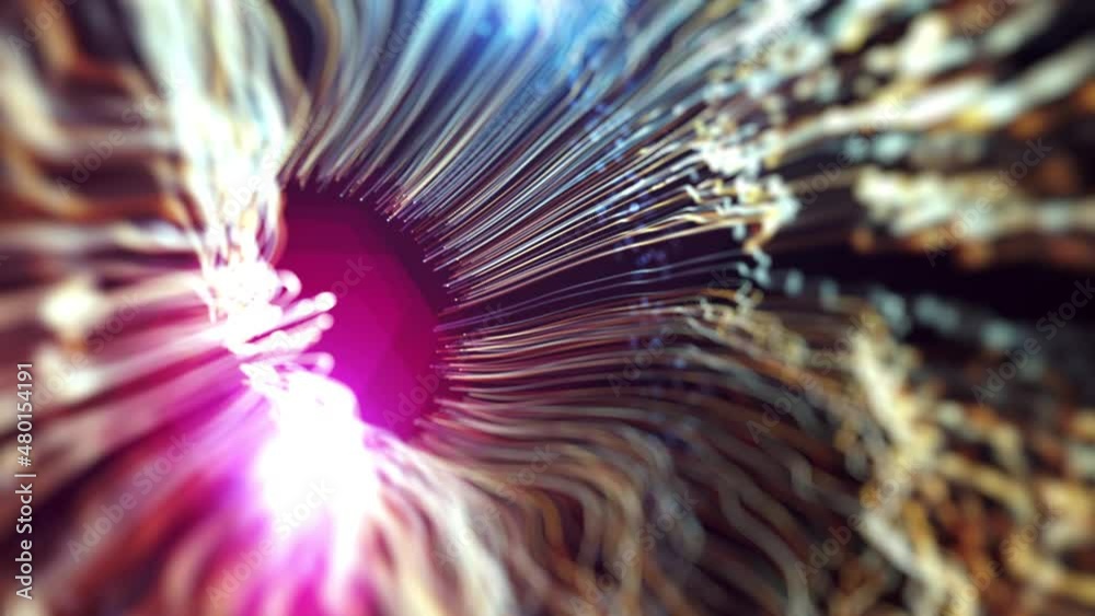Shockwave Explosion Background Fx Intro/ 4k animation of an abstract ...
