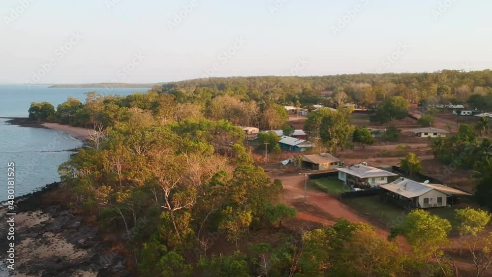 Coast of Tiwi Islands Home to the Indigenous Australian Aboriginal ...