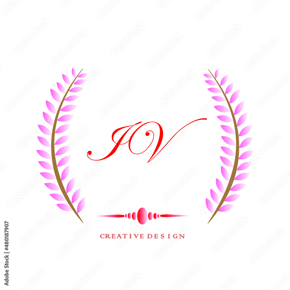 JV ,J V ,JV letter logo design, JA design, JA letter logo design ...