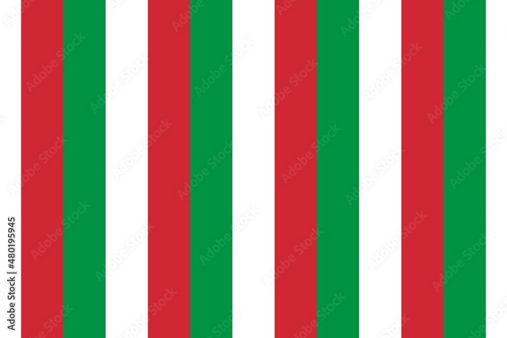 Geometric pattern in the colors of the national flag of Italy. The ...