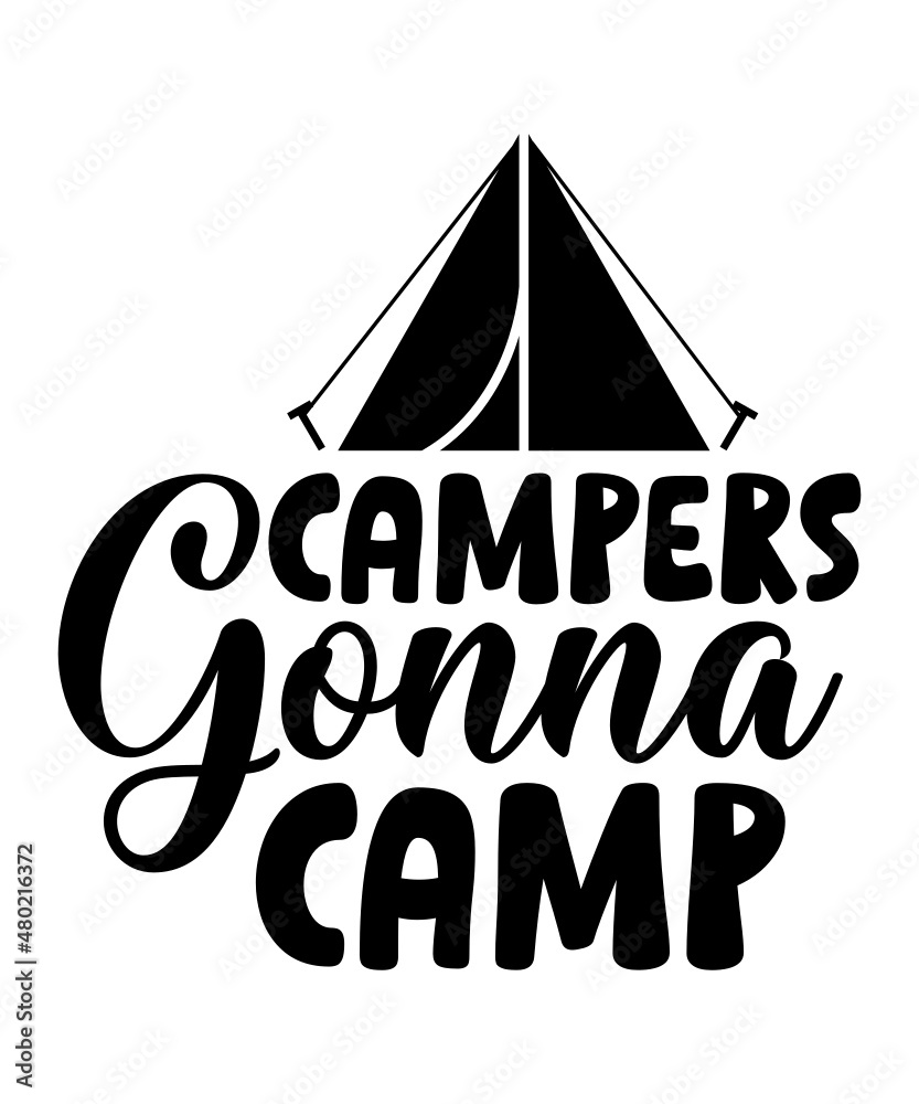 Vetor do Stock: CAMPING SVG Bundle, CAMPING Clipart, Camping Svg cut ...