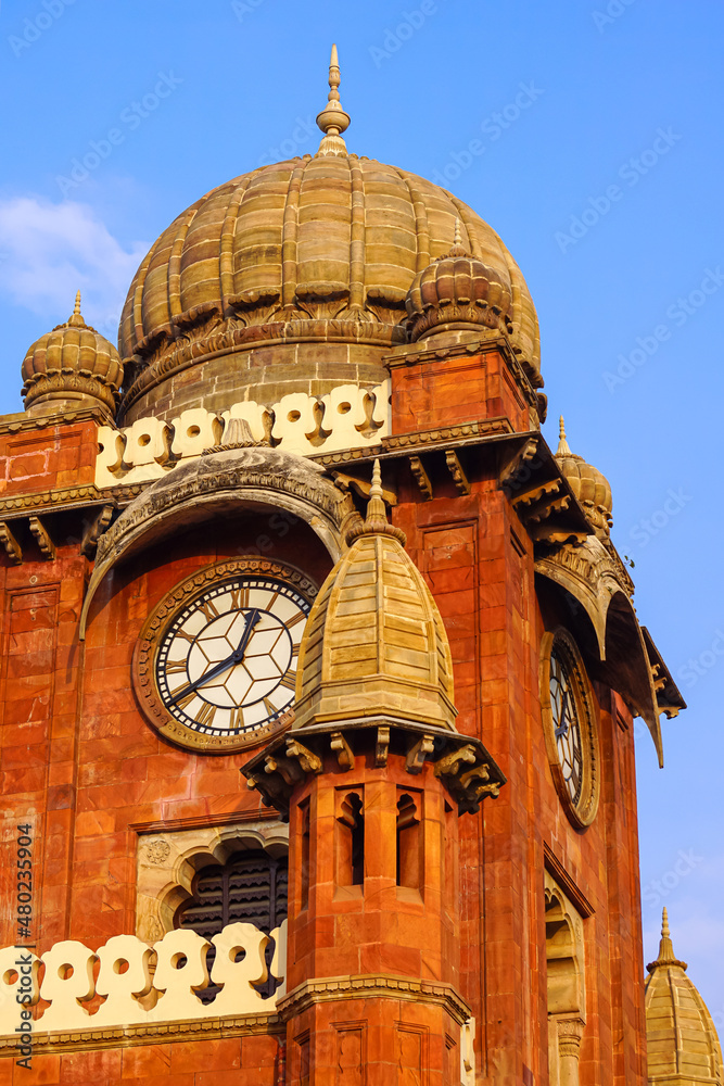 Huge Wall Clock, Clock Tower of Mahatma Gandhi Hall. Ghanta Ghar ...