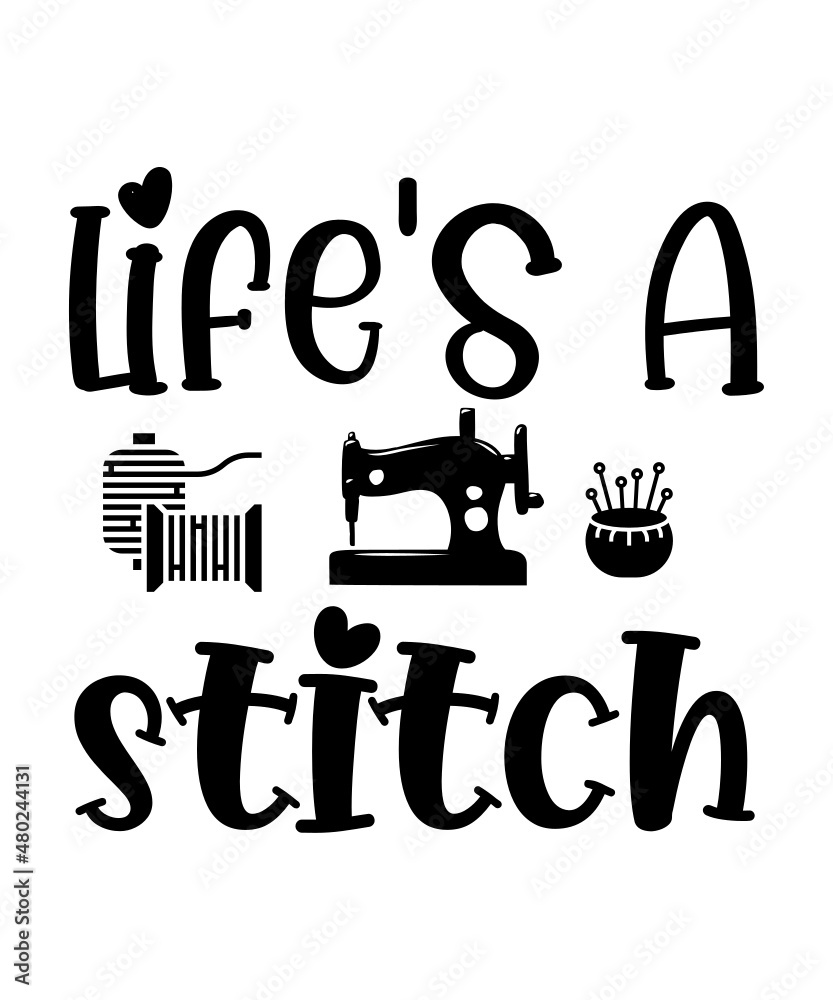 Vetor de Sewing SVG Bundle, sewing machine svg, seamstress svg, tailor ...