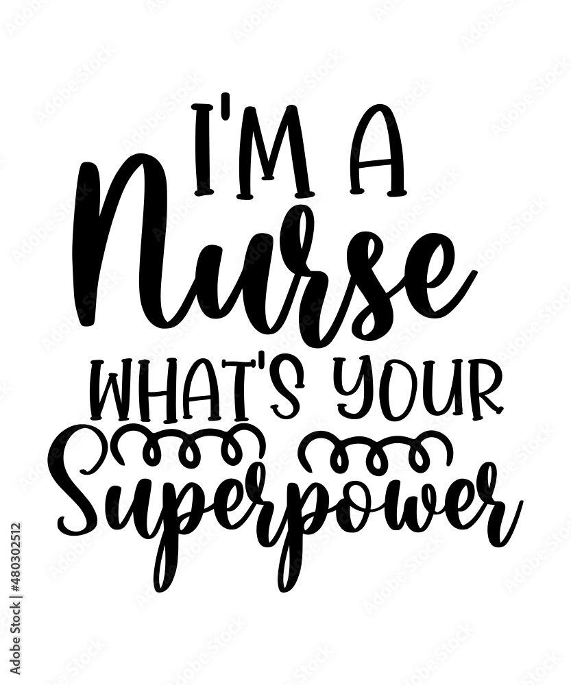 Vetor do Stock: Nurse Svg Bundle, Nurse Quotes, Nurse Saying, Nurse ...