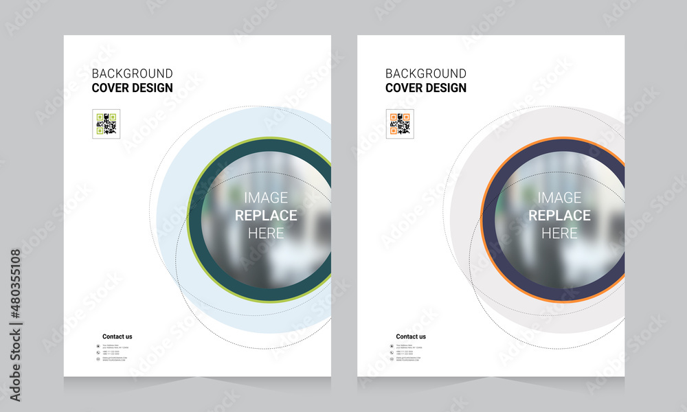 Cover design for annual report and business catalog, magazine, flyer or ...