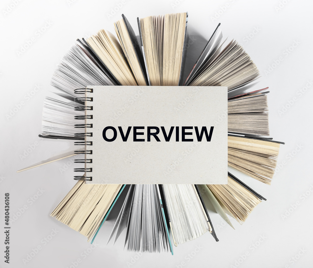 Overview word. Summary, review and recap concept. Stock Photo | Adobe Stock Overview word. Summary, review and recap concept. Stock Photo | Adobe Stock