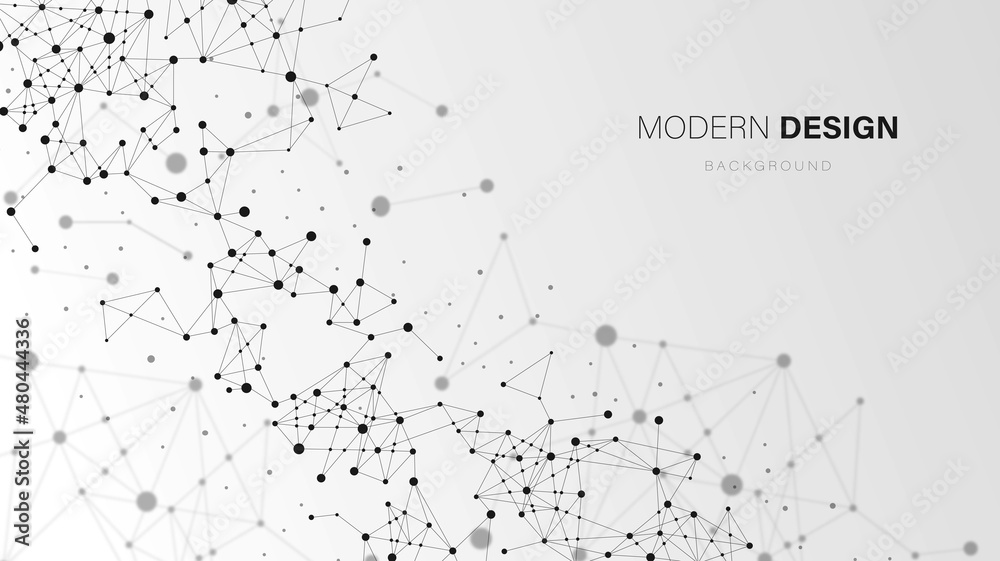 Vector halftone abstract background grid. The pattern is a plexus ...