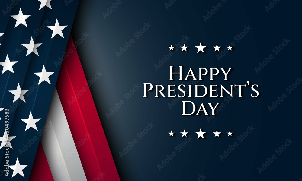 President's Day Background Design. Stock Vector | Adobe Stock