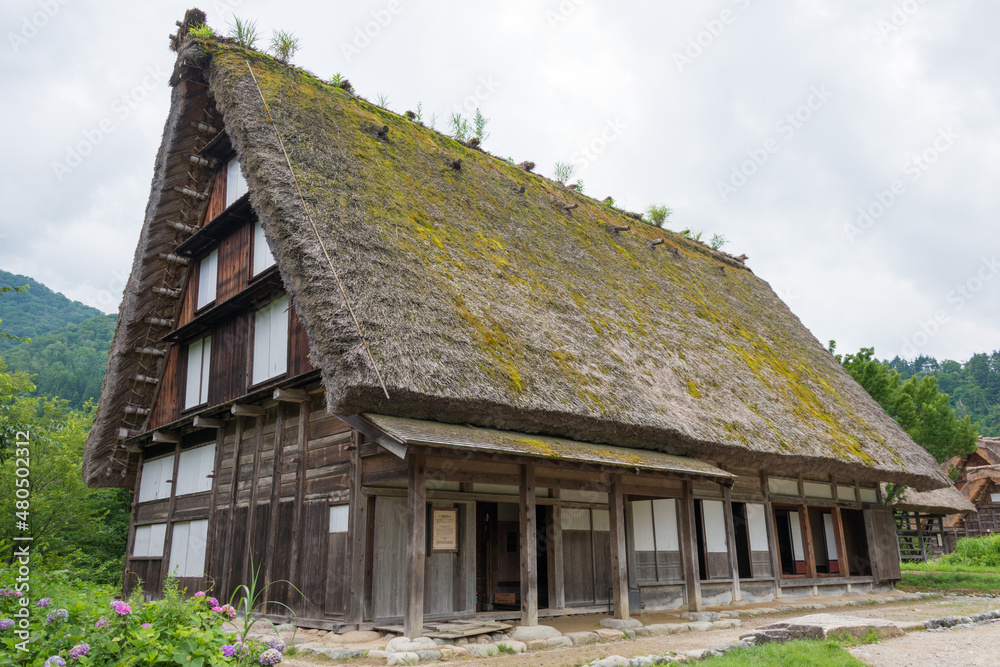 Gifu, Japan - Jul 30 2017- Old Nakano Yoshimori Family House at ...