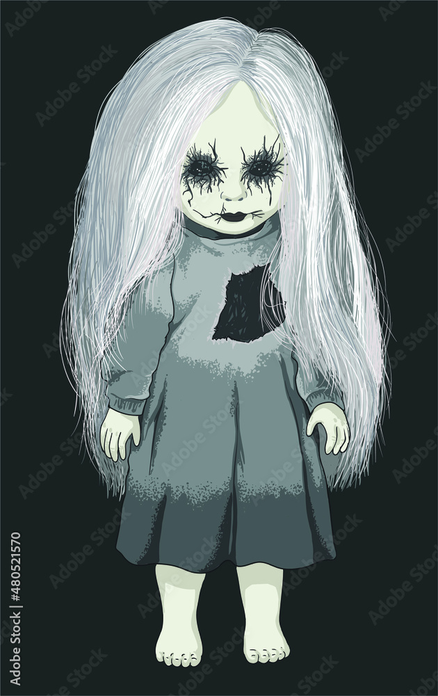 Creepy Doll Drawings