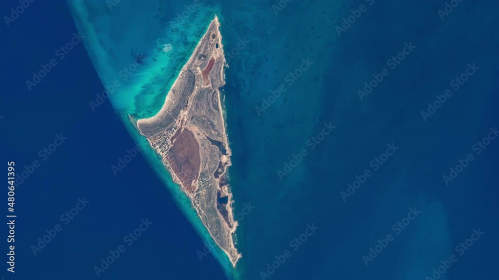 Flying over Turks and Caicos island, Salt Cay travel destination for ...