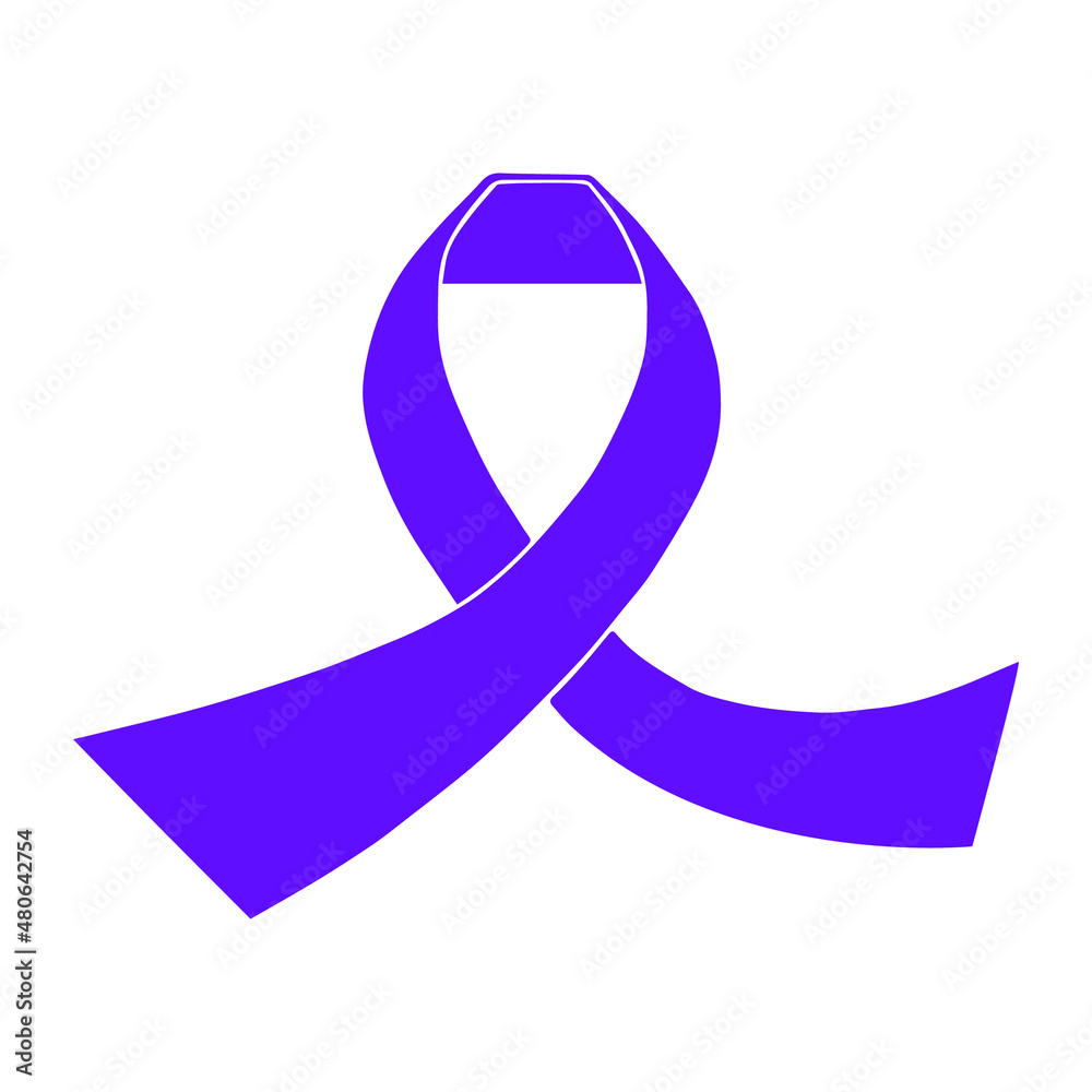 Vector lazo morado para el día internacional de la mujer 8 de marzo ...