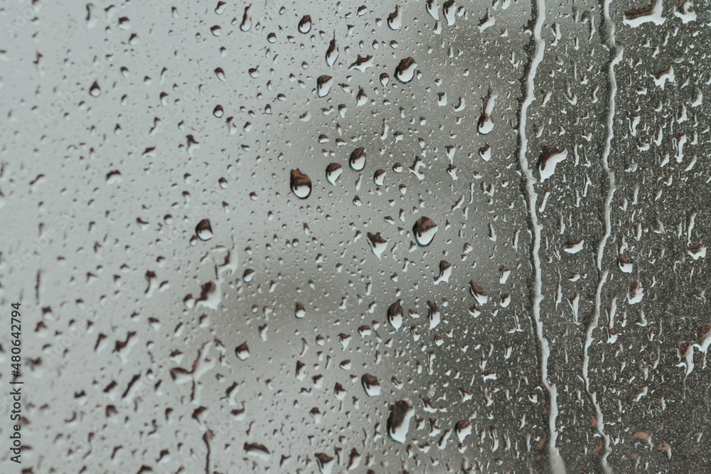 Rain window Stock Photo | Adobe Stock
