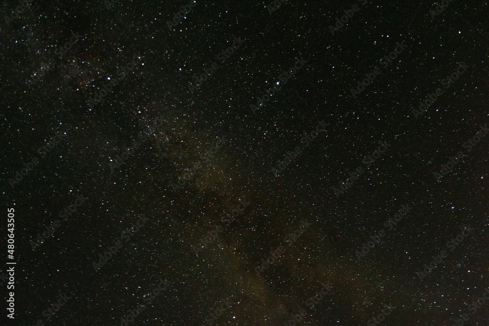 Defocus beautiful night sky. Starry Milky Way of southern hemisphere ...