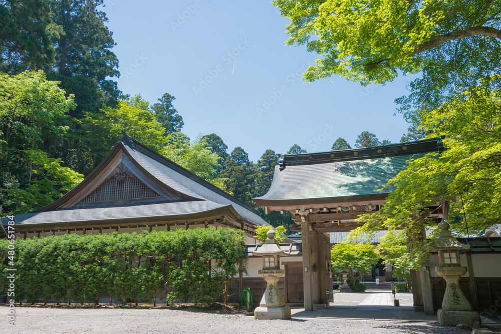 Shiga, Japan - Mar 25 2019 - Yokawa Area at Enryakuji Temple in Otsu ...