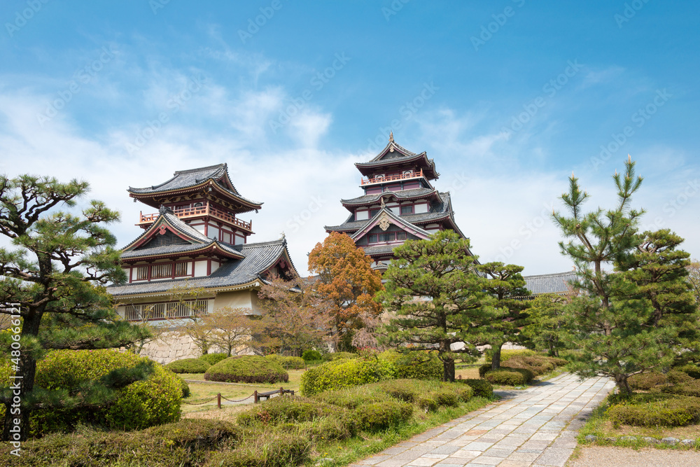 Kyoto, Japan - Apr 15 2020 - Fushimi Castle (Fushimi-Momoyama Castle ...