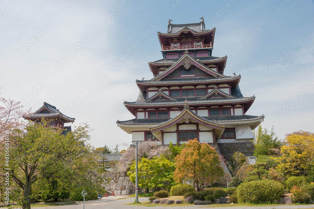 Kyoto, Japan - Apr 15 2020 - Fushimi Castle (Fushimi-Momoyama Castle ...