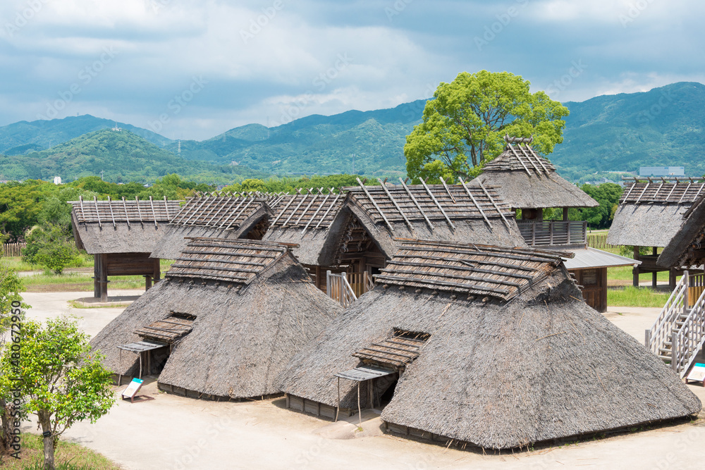Saga, Japan - Jun 09 2019 - Yoshinogari Historical Park in Yoshinogari ...