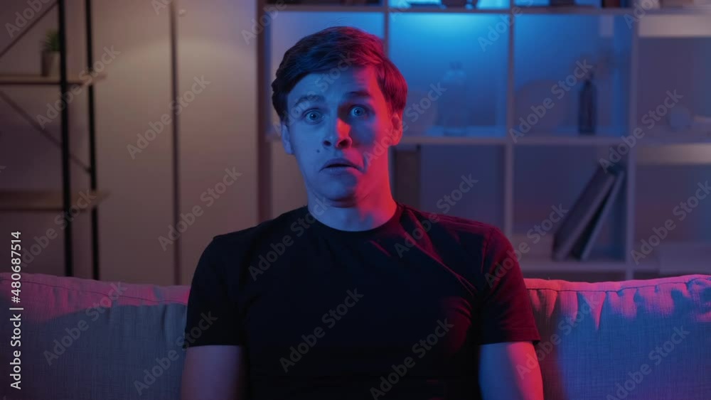 Protesting shocked man. Meme expression. Puzzled guy raising eyebrows ...