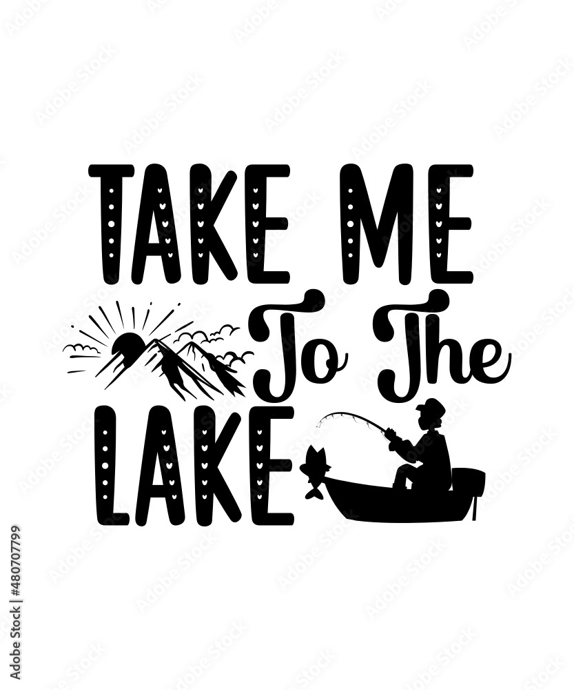 Lake SVG Bundle Png Dxf lake life svg quotes svg family svg Camping Svg ...