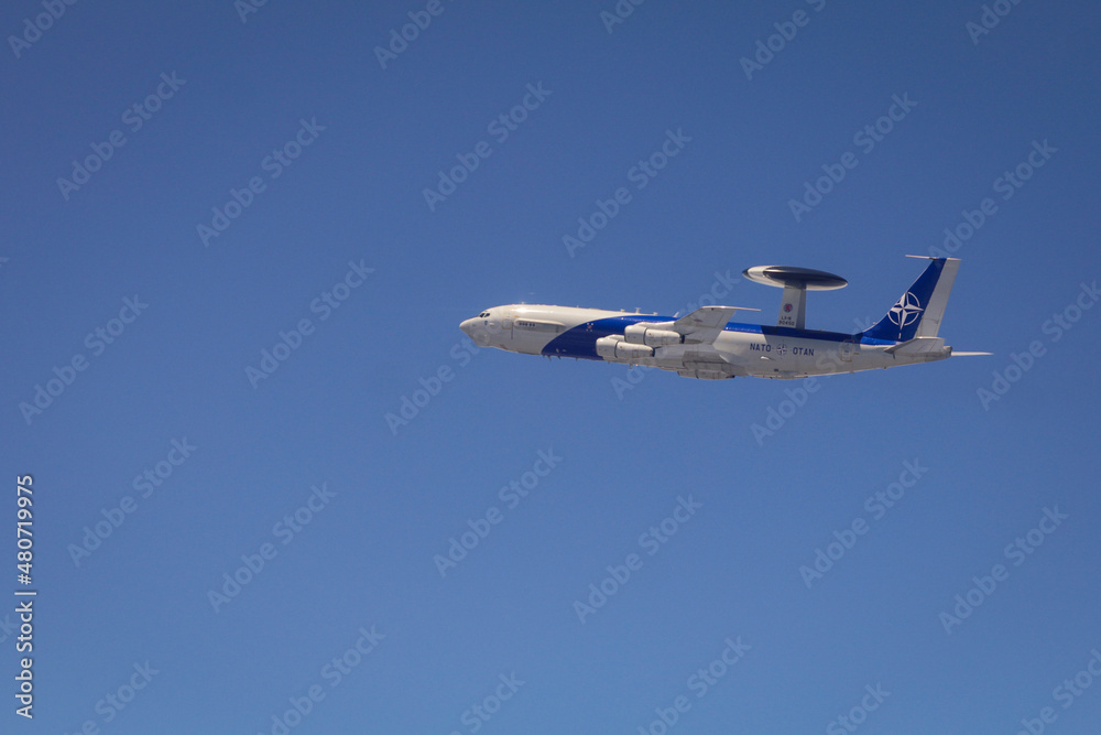 Foto de AWACS (Airborne Warning And Control System) NATO aeroplane at ...