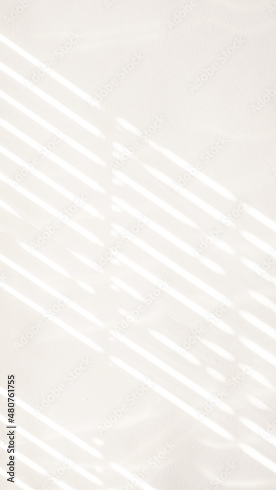 Shadow floor. Abstract light, black shadow overlay from window on white ...