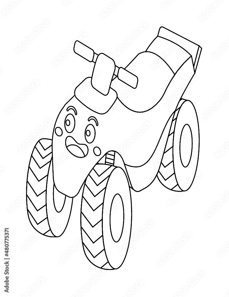 Transport coloring pages for kids, Vehicles coloring pages for kids ...