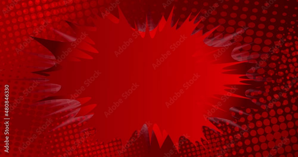 Abstract Comic Book Background Cartoon. Motion poster. 4k animated ...