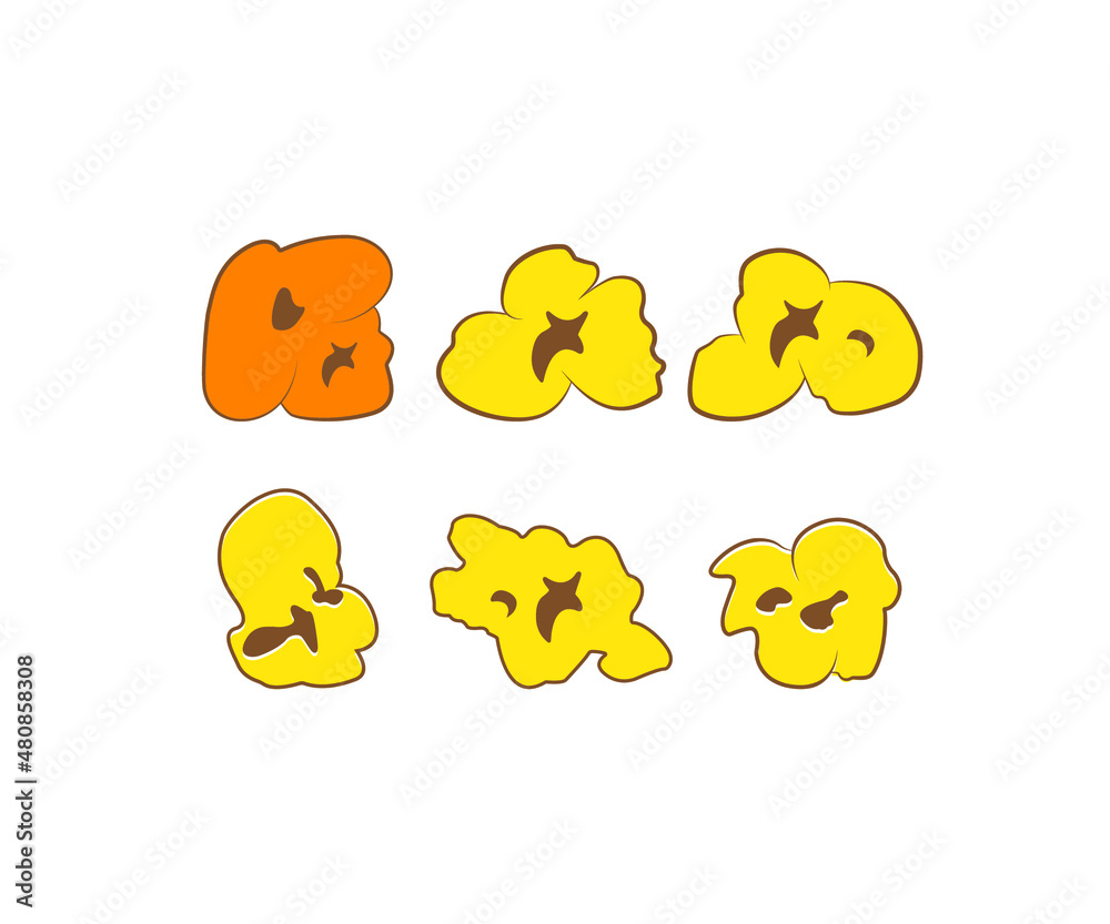 Popcorn Vector, Popcorn kernel SVG, Popcorn Clipar, Man pocorn SVG ...