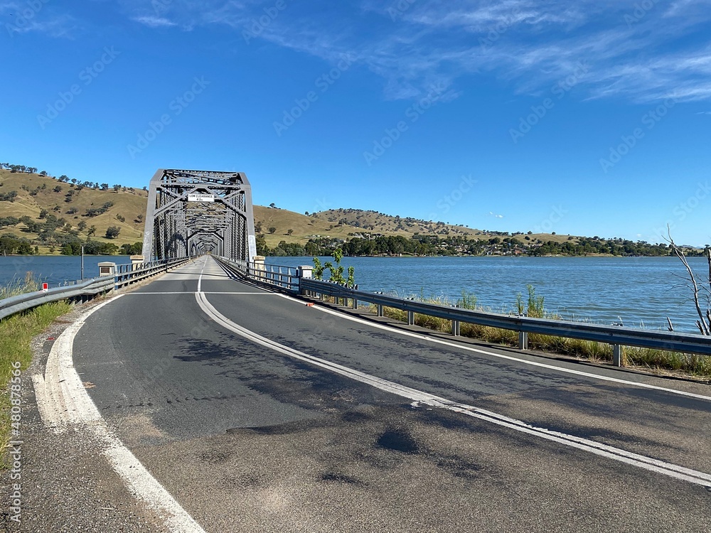The Bethanga or BellBridge Bridge is a steel truss road bridge that ...