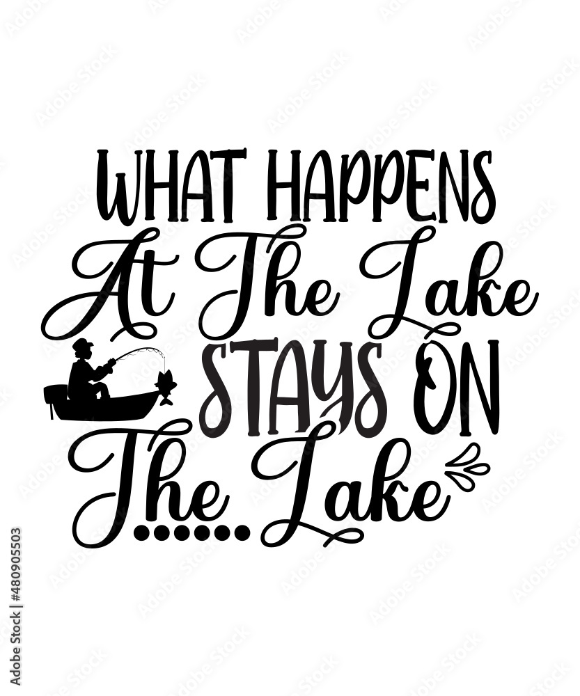 Lake Bundle SVG, Lake SVG, Lake Saying Svg, Lake Quote SVG Cut table ...