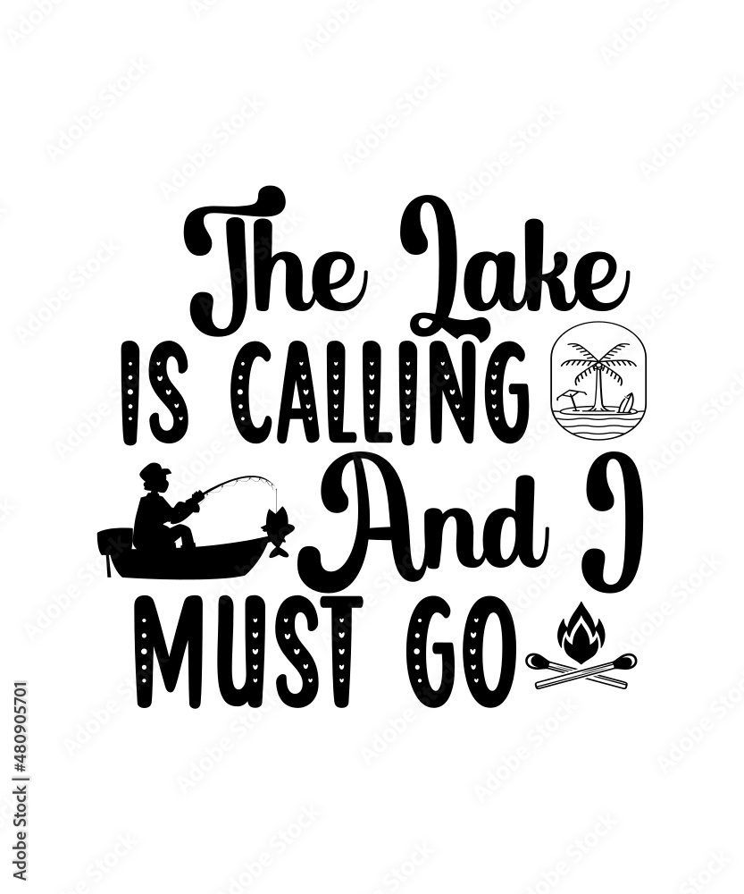 Lake Bundle SVG, Lake SVG, Lake Saying Svg, Lake Quote SVG Cut table ...