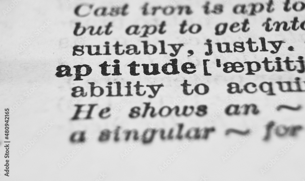 Aptitude Definition