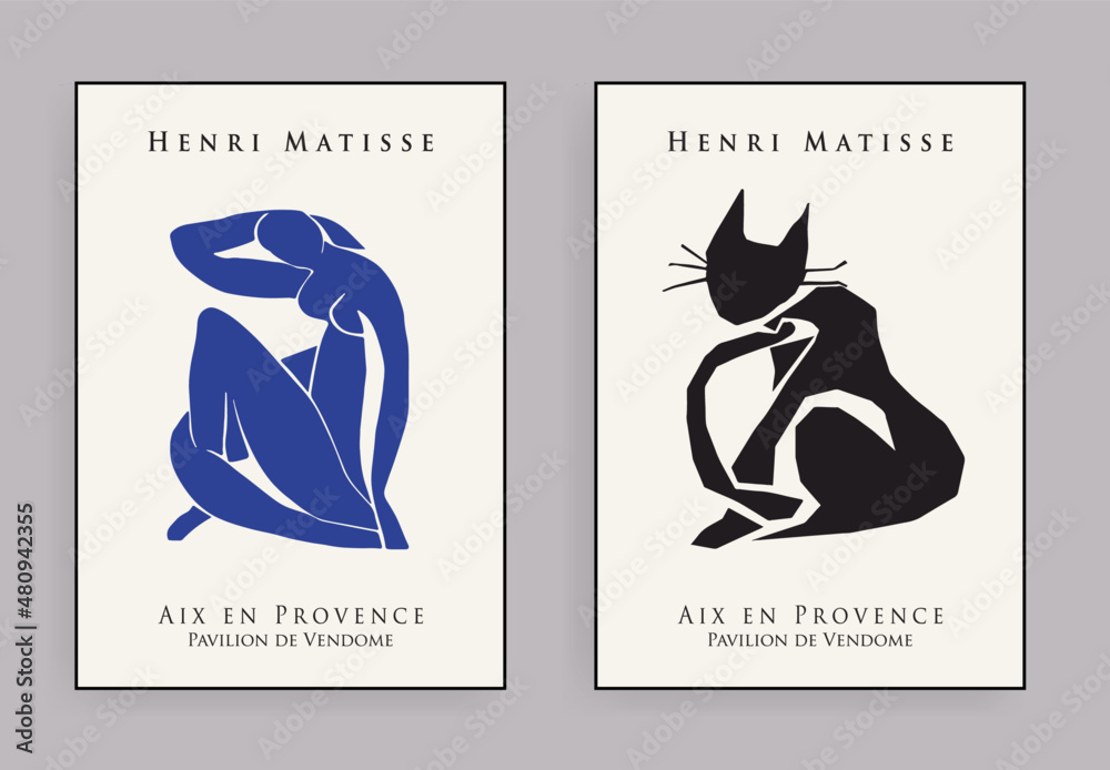 Black And Blue Matisse
