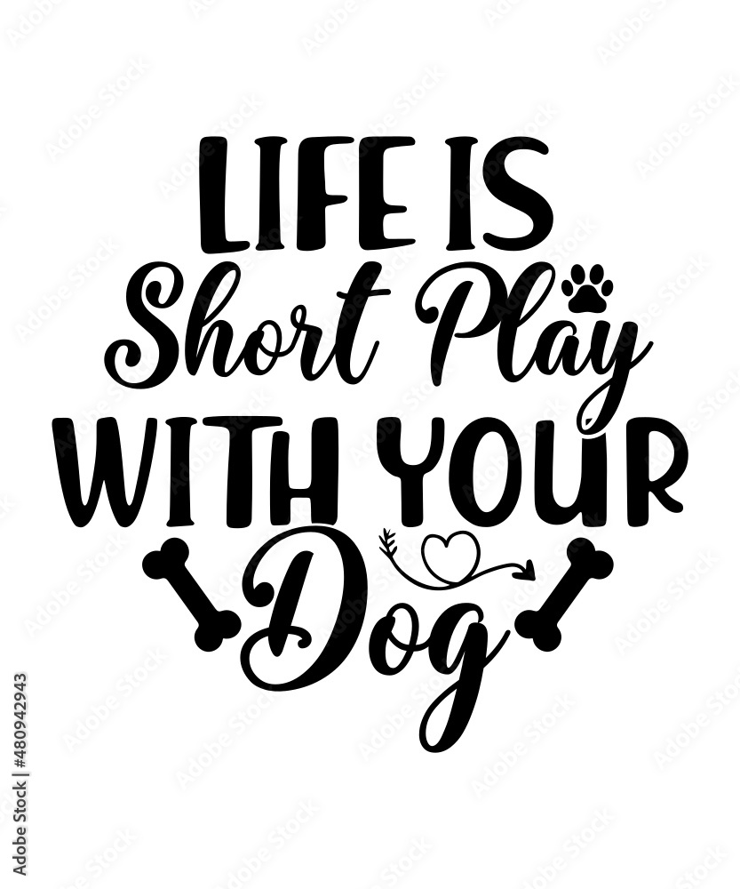 Dog SVG Bundle, Dog Lover SVG file for Cricut, Dog Quote svg cut file ...
