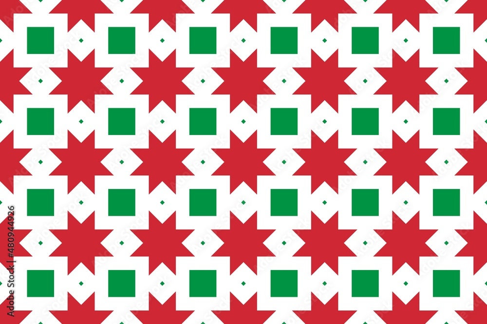 Geometric pattern in the colors of the national flag of Italy. The ...