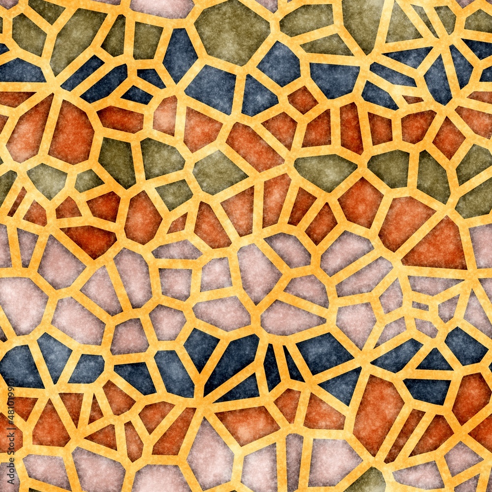 Seamless classic aged motif tile surface pattern design for print. High ...